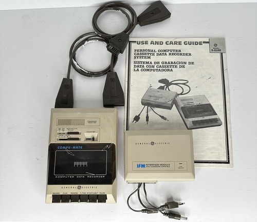 GE 3-5156 Data Recorder for Atari 400/800/XL/XE and Commodore 64/128 ...