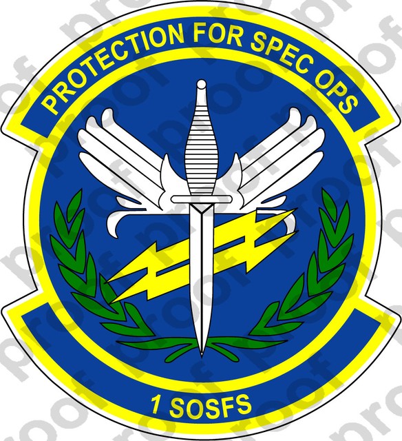 STICKER USAF 1ST SPECIAL OPERATIONS SQUADRON | eBay