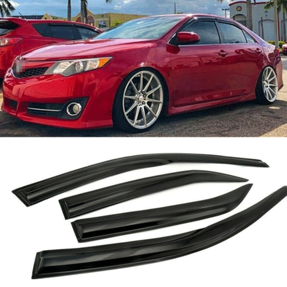 Fit 2012-2017 Toyota Camry Window Visor Sun Shade Vent Rain Guard Wind ...