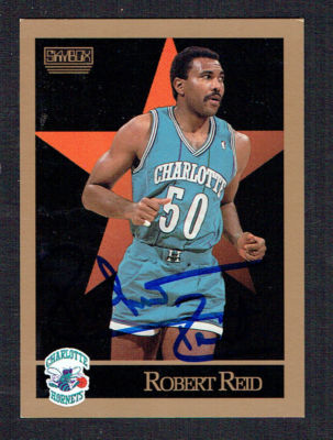 Robert Reid #33 signed autograph auto 1990-91 SkyBox Basketball Trading ...