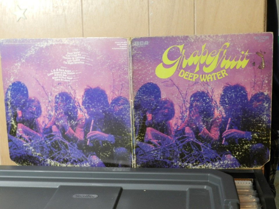 GRAPEFRUIT - DEEP WATER on RCA LSP-4215 gatefold cut corner 1969 Psych ...