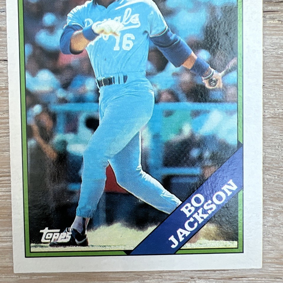 1988 Topps - Bo Jackson #750 Error Card | eBay