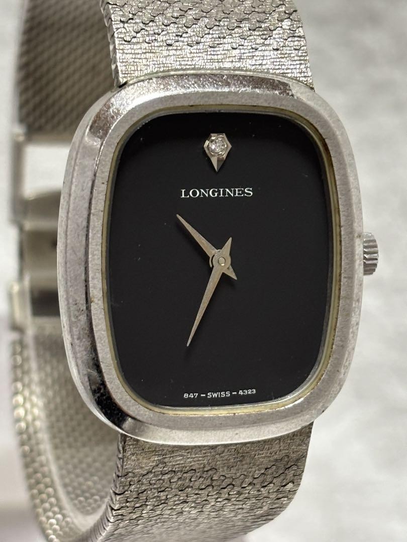 Longines Vintage Manual Wind Watch Silver Hallmarked … - Gem