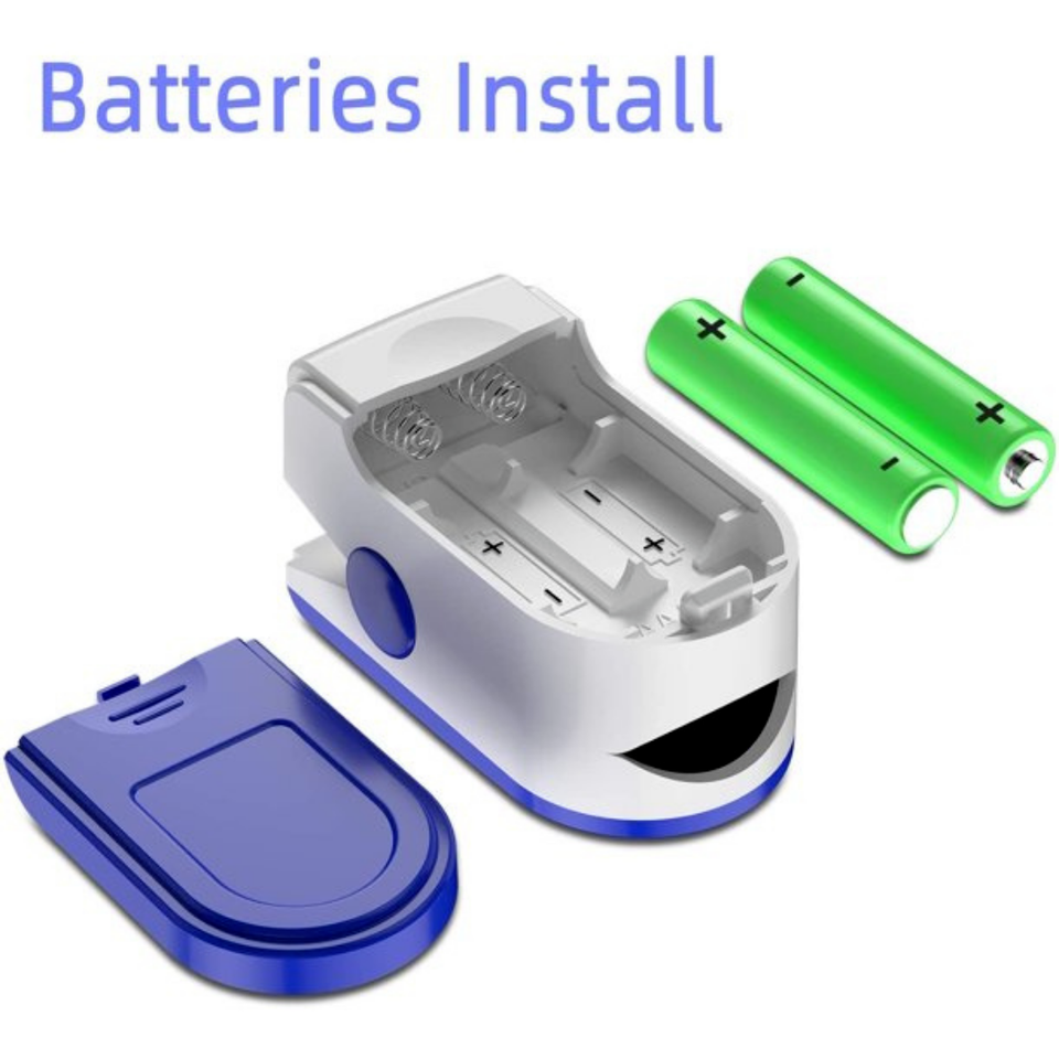 Finger Pulse Oximeter Blood Oxygen Monitor SpO2 Heart Rate Tester USA ...