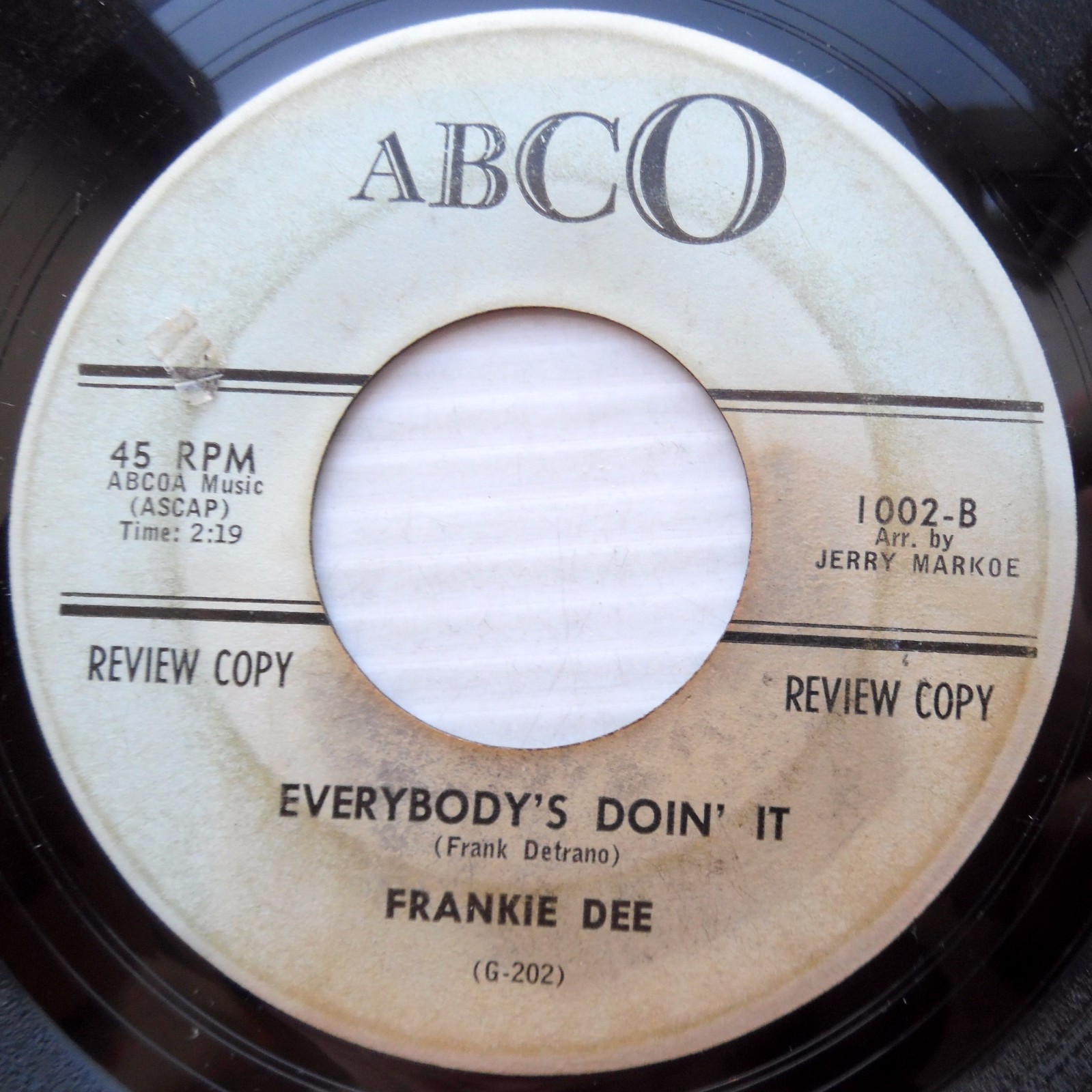Bobby Ellis Ado Popcorn Promo 45 EVERYBODY'S Doin It Marche En The Rain ...