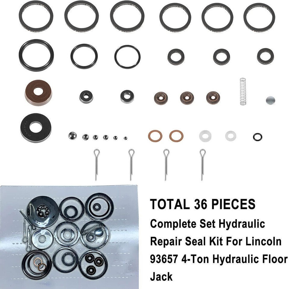 For Lincoln Walker Floor Jack 4 Ton Seals Replacement Kit Cylinder ...
