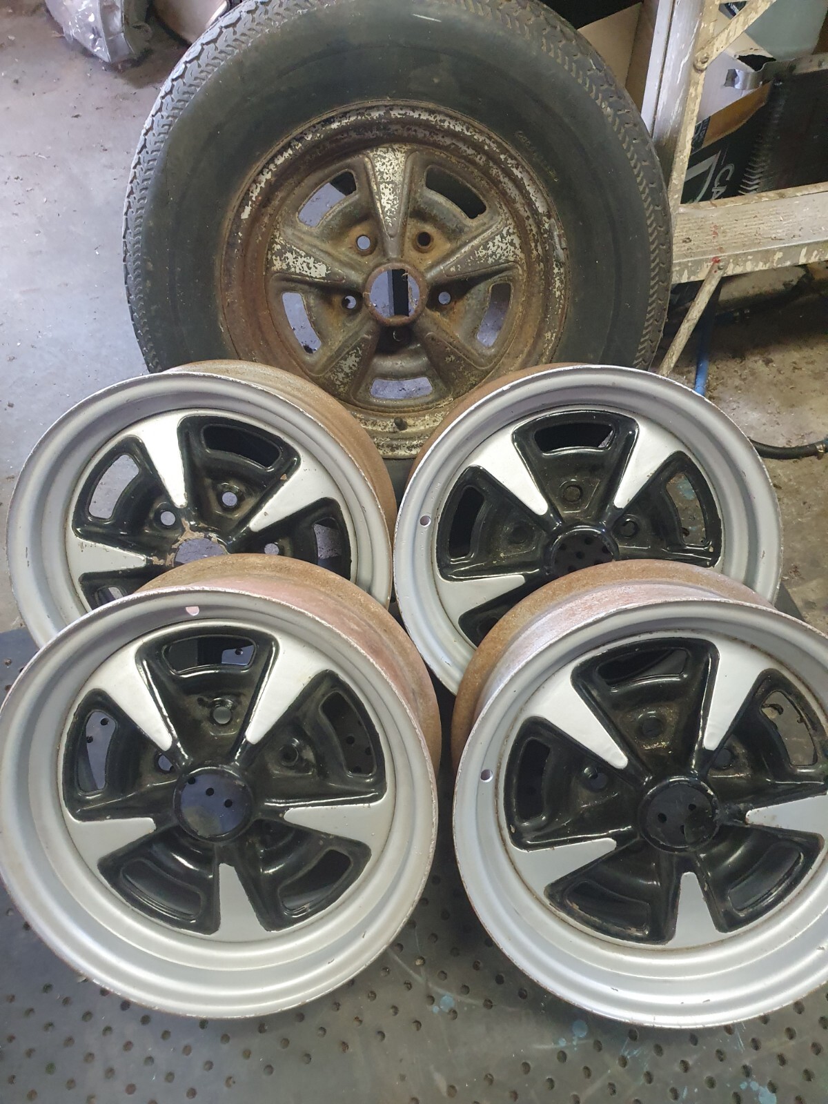 hq gts monaro steel rims wheels 5x 14"x6" used. | eBay Australia