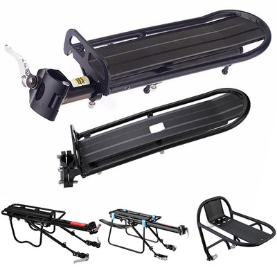 Bicycle Front/Rear Cargo Rack Mountain Bike Carrier Holder Seat Pannier ...