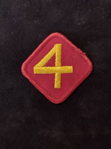 USMC 4th Division Patch US Marine Corps | eBay