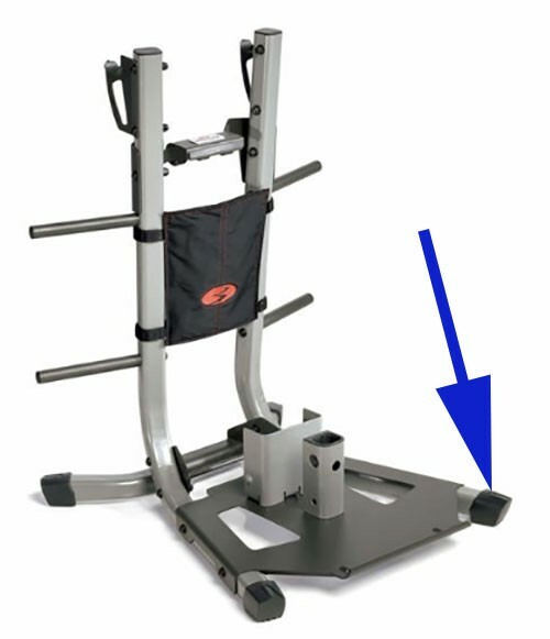 Bowflex PR1000 Home Gym Excercise Machine Leg Attachment Bow Flex PR ...