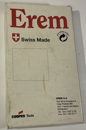 EREM 520E Swiss Made Precision Wire Stripper/Cutter Plier NOS Box ...