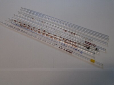 FISHER PYREX KIMAX Glass Serological Pipettes Variety Lot of 10 | eBay