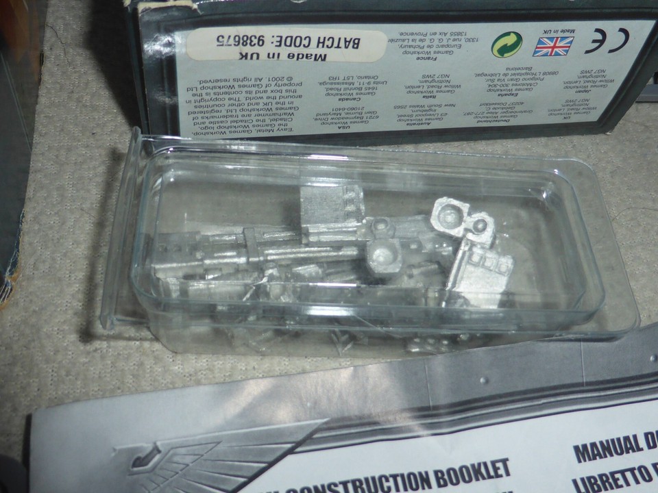 VINTAGE WARHAMMER 40K TAU ARMY BOX SET 2001 RARE METAL MINIATURES GAMES ...