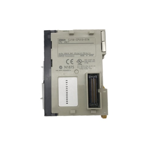 New Omron CJ1M-CPU13-ETN CPU Pulse Output Ethernet Computer Interface ...