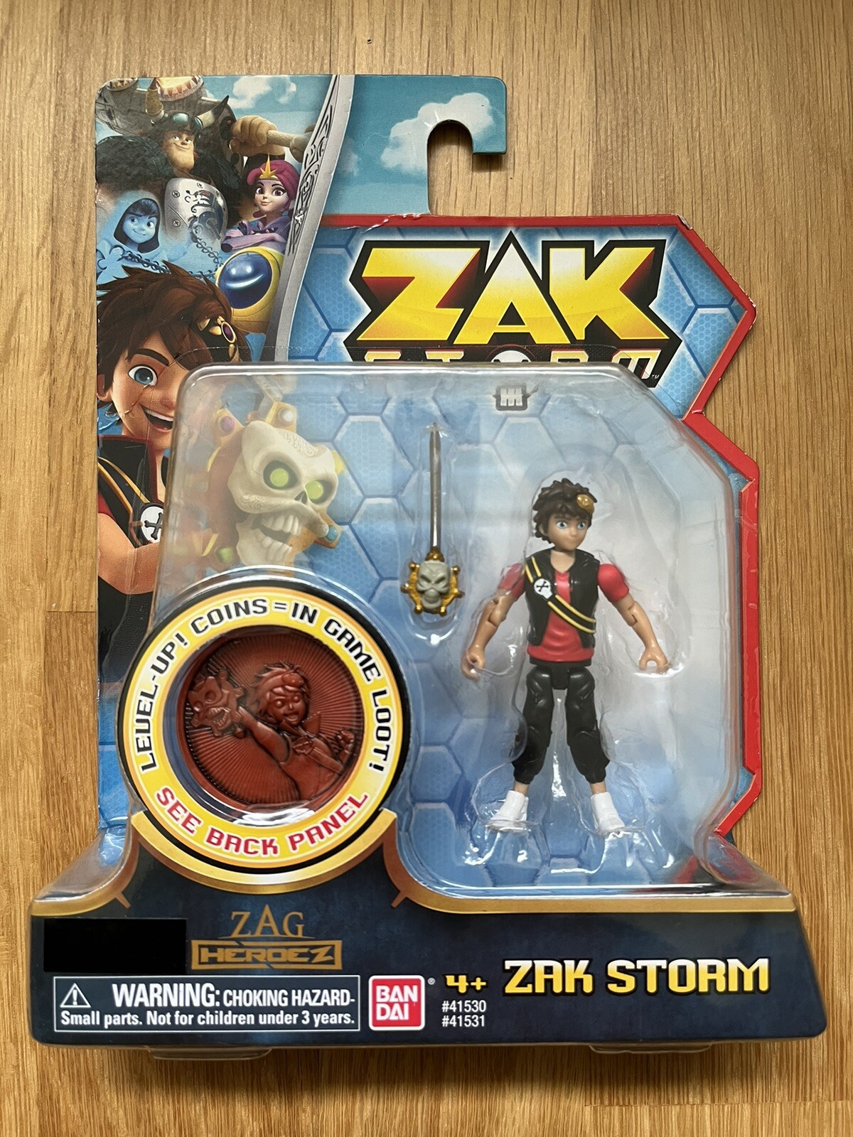 Zak Storm Action Figures With Coin - Netflix Series - Zag Heroez Toys ...