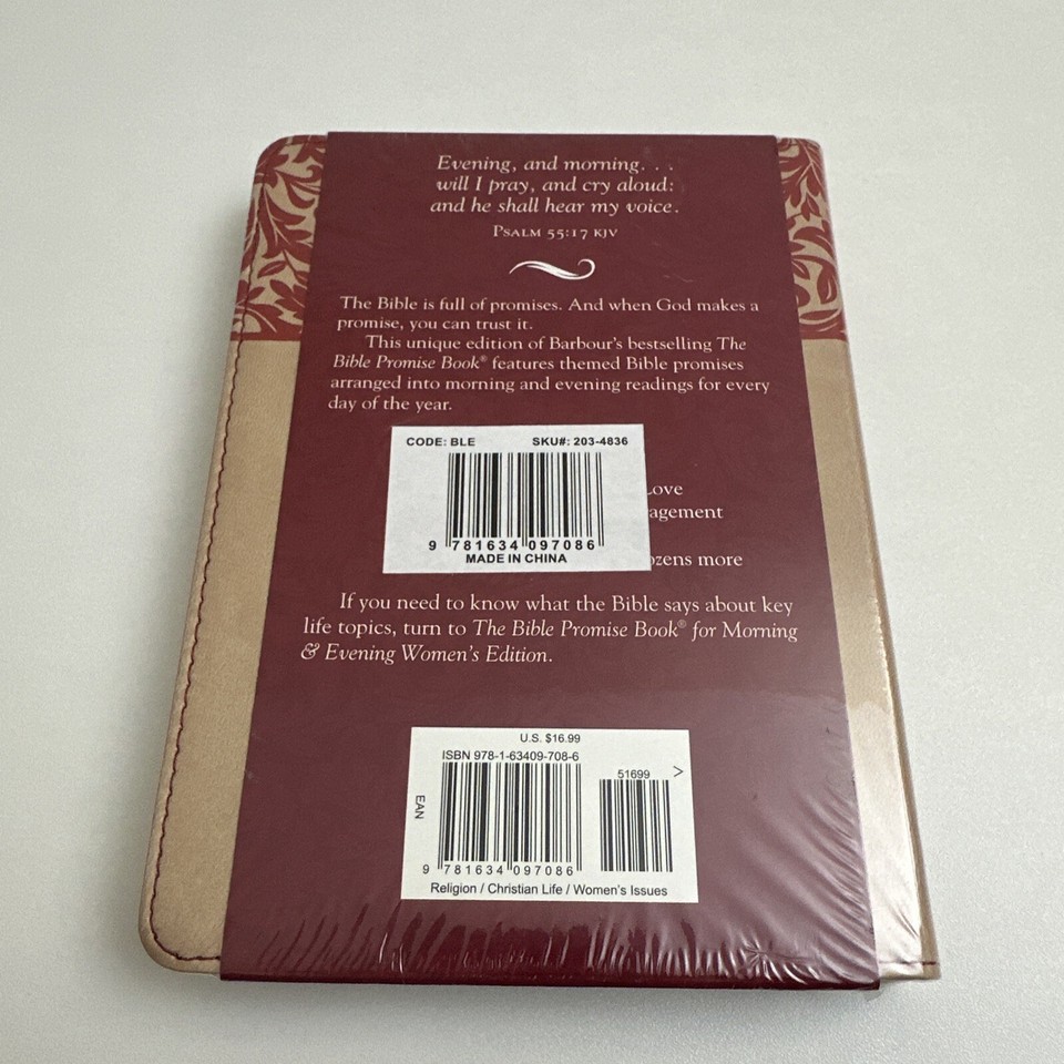 The Bible Promise Book - for Morning and Evening Women's Edition - New ...