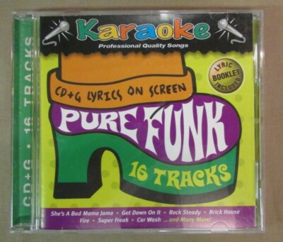 Karaoke Bay Pure Funk + Graphics CD 16 Tracks | eBay