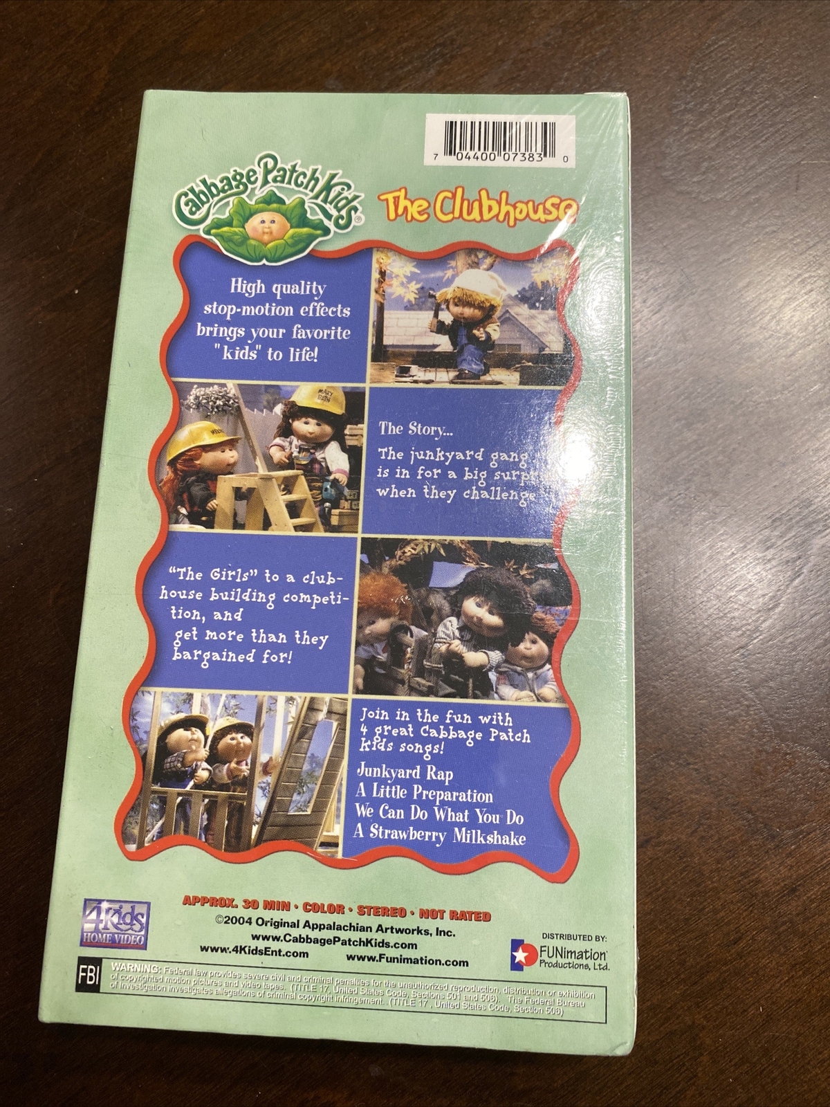 Cabbage Patch Kids - Vol. 3: The Clubhouse (VHS, 2004) for sale online ...