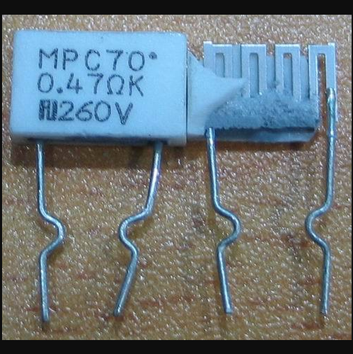 2PCS/10PCS FUKUSHIMA Non-inductive cement resistor MPC70 2W 0.47R 0 ...