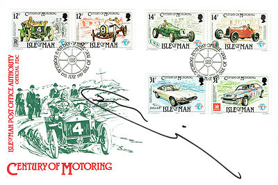 Ben COLLINS The Stig Signed Autograph First Day Cover Motoring FDC COA ...