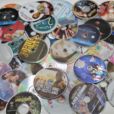 Lot of 100 DVDs Disc Only Assorted Mixed Genre | eBay