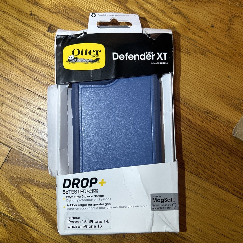 OtterBox, iPhone 16e, 15, 14, & 13 Defender Series XT Case,Baby Blue ...