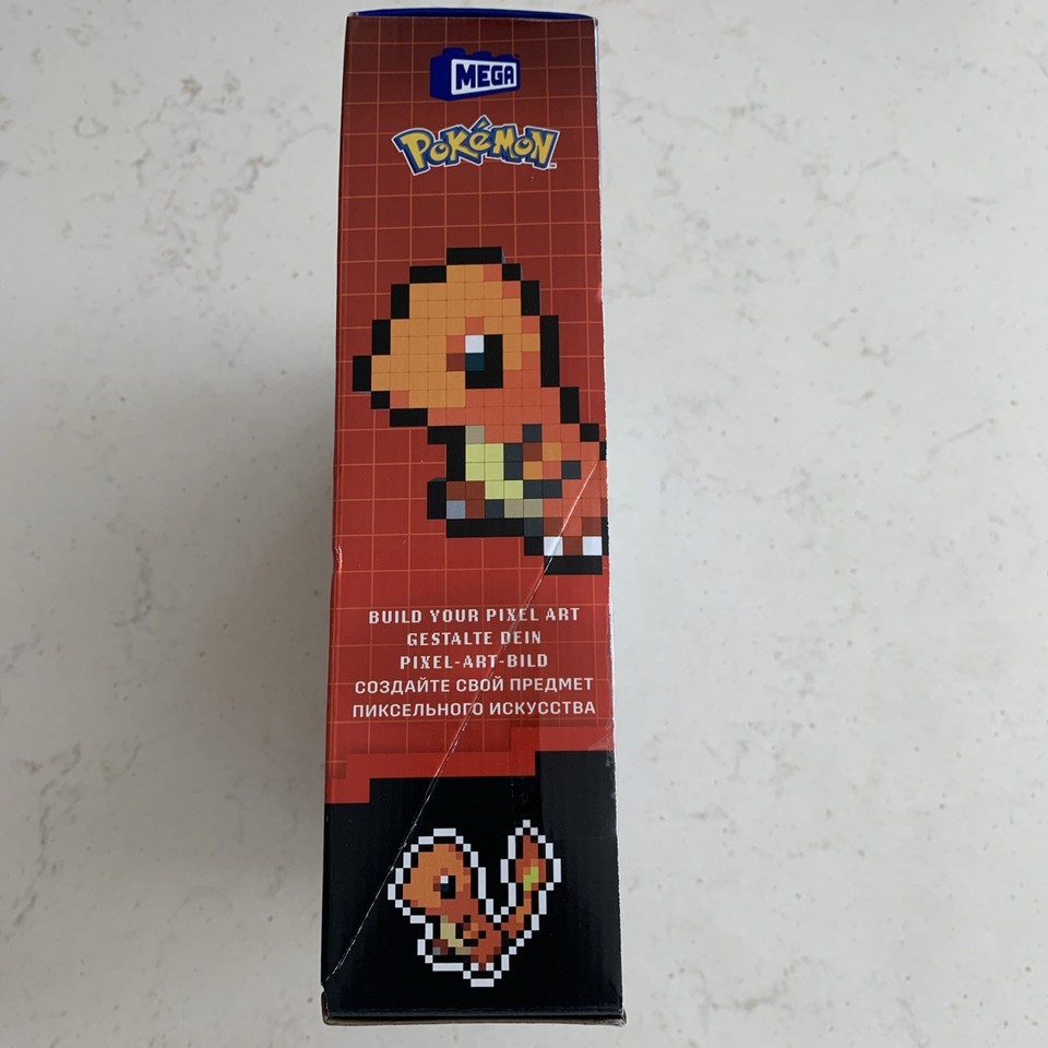 Mega Pokémon Charmander Pixel Art Building Set 349pcs Block Model HT749 ...