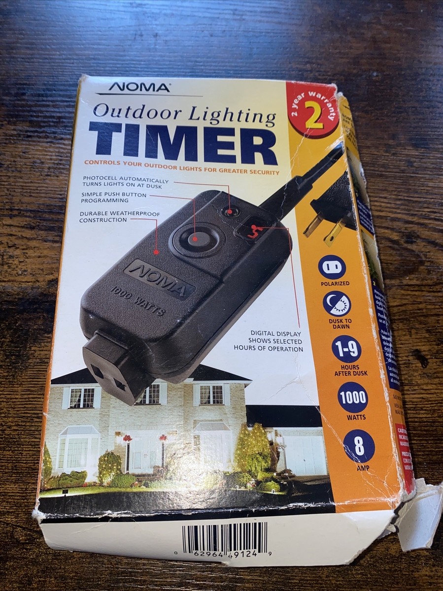 Outdoor Photocell Timers For Lighting Lightpro 60W Transformer Timer