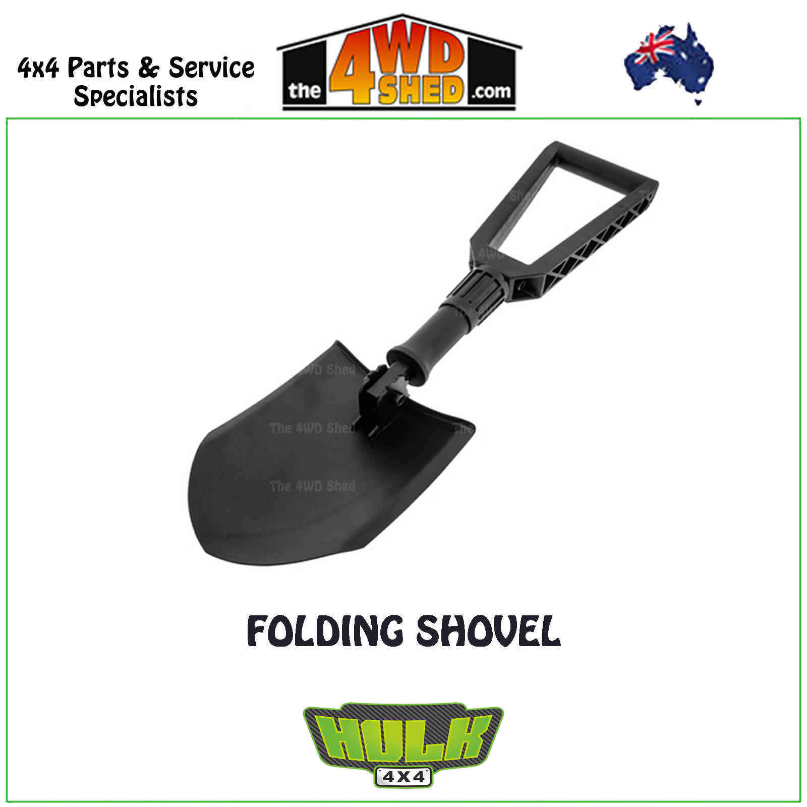 HULK 4x4 Folding Shovel Camp Multi Tool 4WD Spade Foldable | eBay Australia
