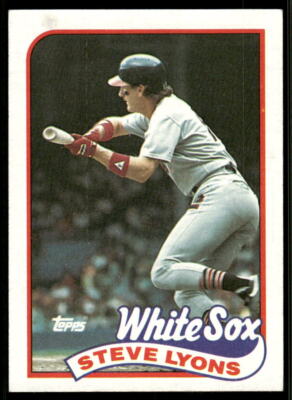 1989 Topps #334 Steve Lyons | eBay