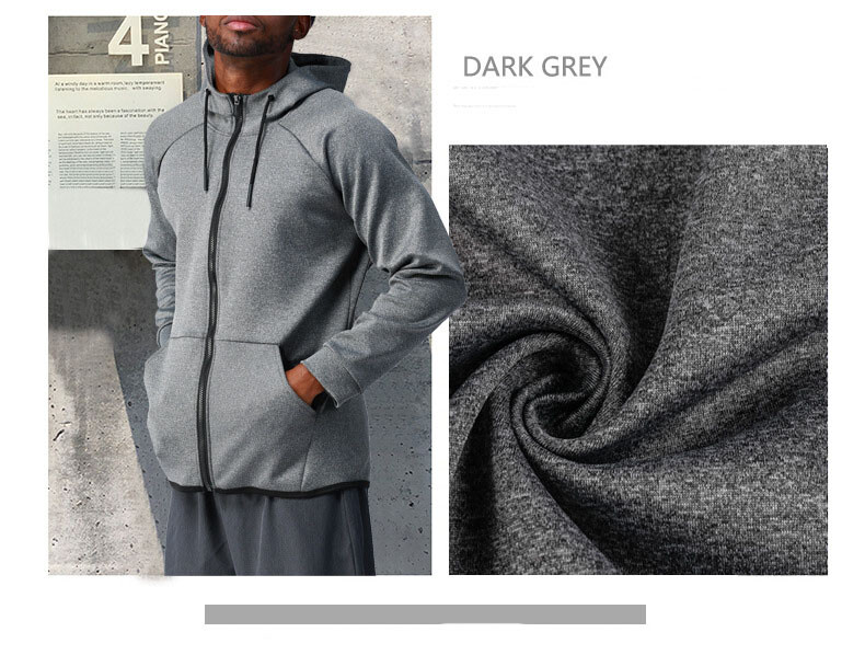 Men's Coat Jackets Hooded Basketball Training Sportswear Run breathable ...