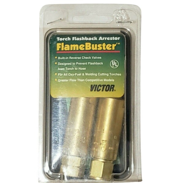 VICTOR Professional Flamebuster Fb1 Torch Flashback Arrestor (0656-0001 ...