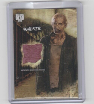 TOPPS WALKING DEAD ROAD TO ALEXANDRIA WALKER RELIC CARD #WR-3 WALMART ...