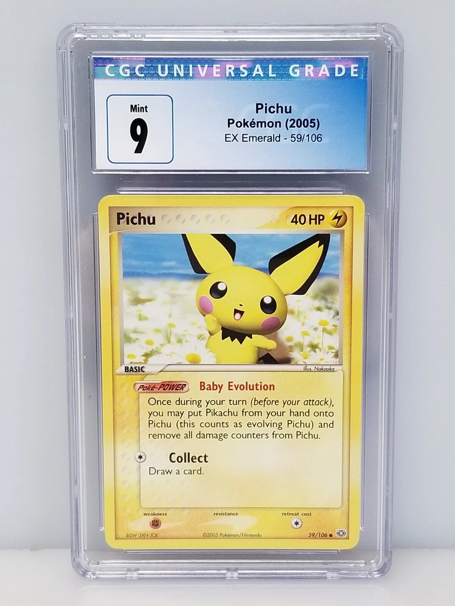 Pichu Card Ex
