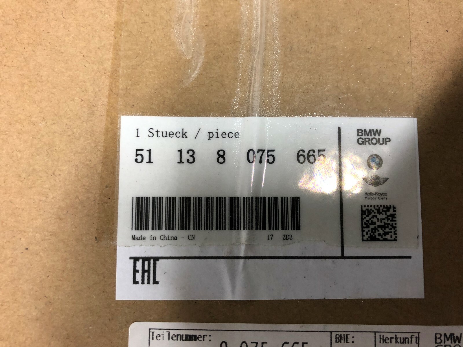 19 2019 BMW 3 Series G20 Front Bumper Upper Grill OEM 51138075665 | eBay