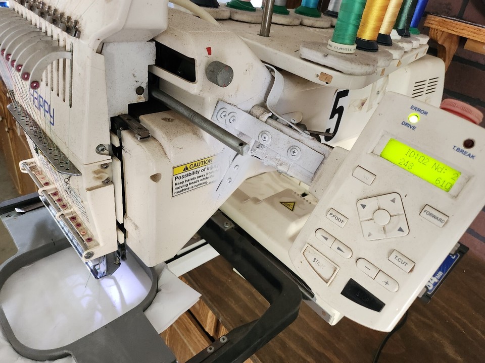 Happy Embroidery Machine HCS-1201 Take-up Lever Bar Guide HCS08331 | eBay