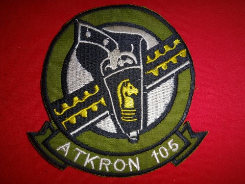 Vietnam War US Navy Attack Squadron ATKRON 105 Patch | eBay