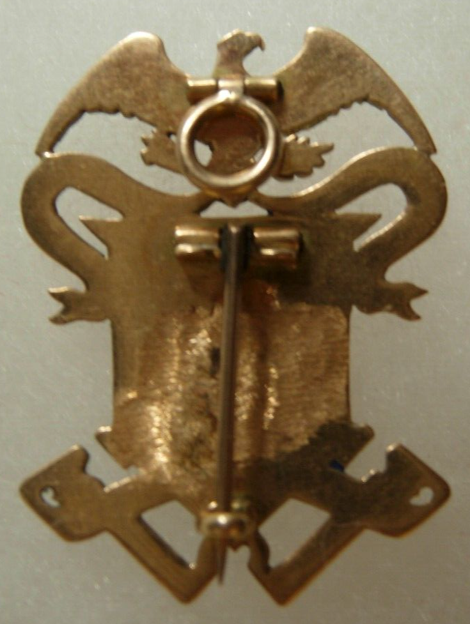 Gold Enameled Pin -Daughters of the Revolution- 14K | eBay