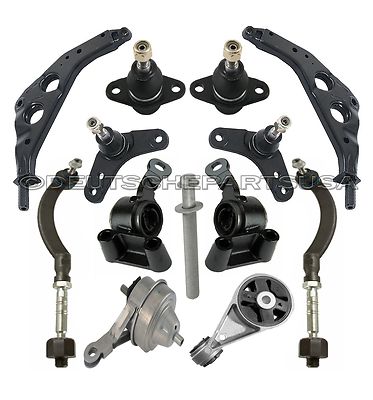 MINI COOPER CONTROL ARMS BALL JOINTS BUSHINGS ENGINE MOUNTS SUSPENSION ...
