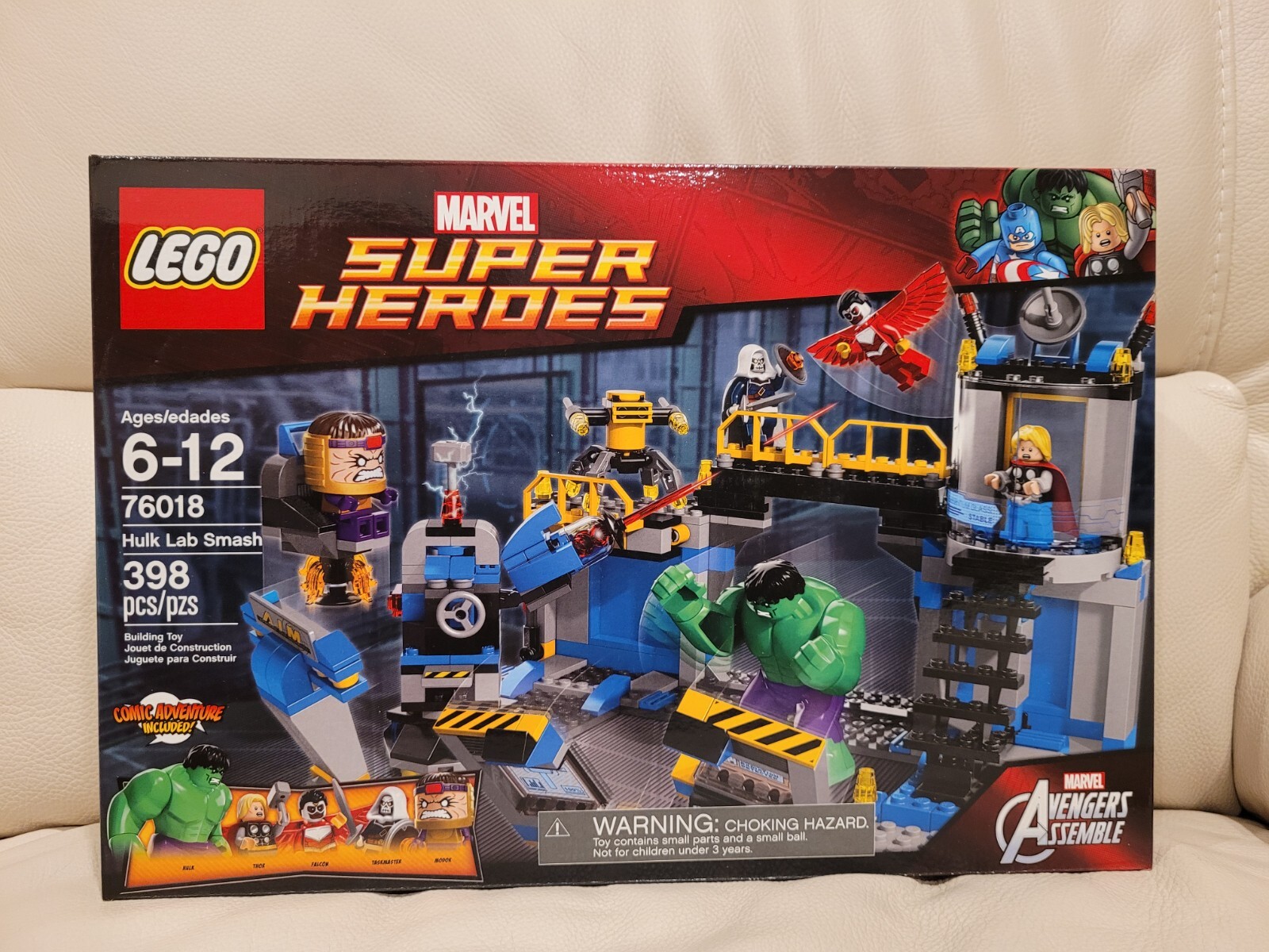 Lego Marvel Superheroes Hulk Lab Smash