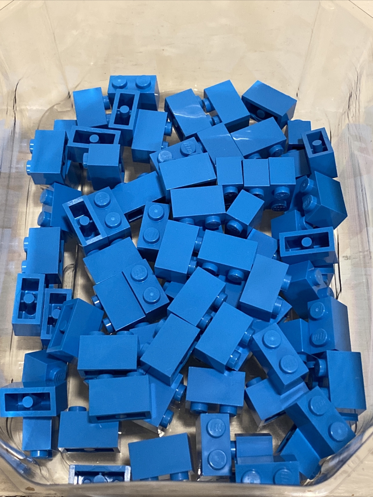 Lego x80 DARK AZURE BLUE 1x2 Bricks Part Pieces Bulk Lot Lego | eBay