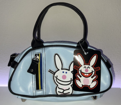 Jim Benton Happy Bunny Mini Bag / Y2K PVC Tiny Purse NWT | eBay