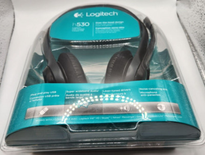Logitech h530 USB Headset, New in Box | eBay