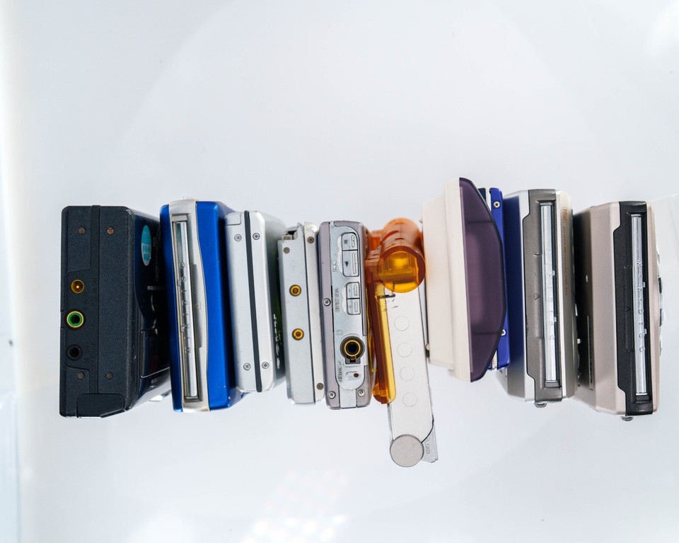 9x MD minidisc PlayerS [Sony Kenwood Denon Aiwa Pioneer] [FOR PARTS ...