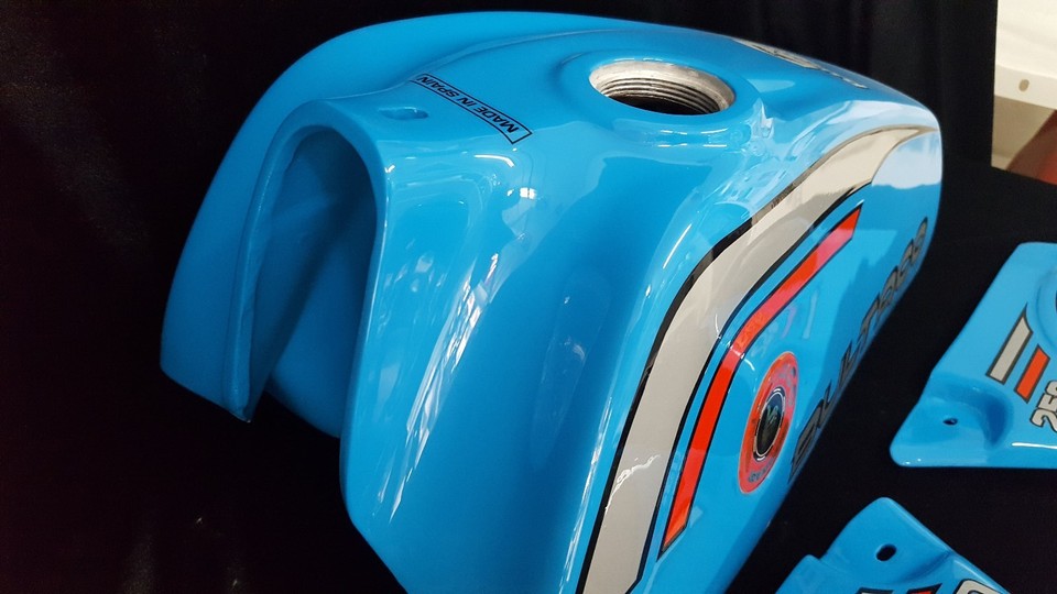 GAS TANK BULTACO PURSANG 250cc MODEL 192 BULTACO PURSANG GAS TANK NEW ...