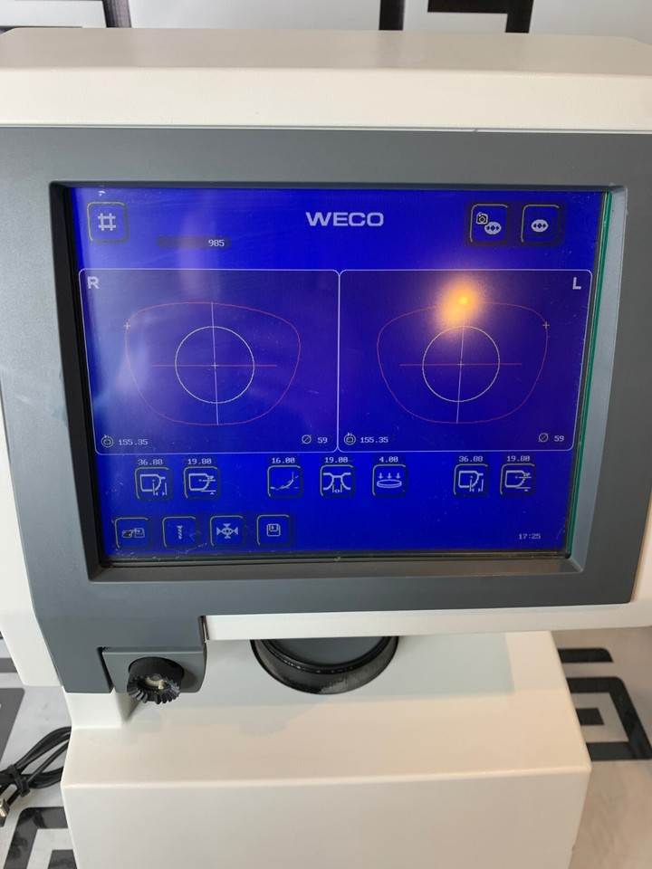 WECO Cad 4 Centroscope Blocker Optical Lens WARRANTY | eBay
