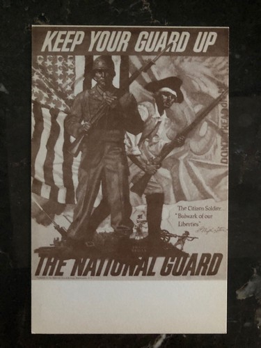 Mint PPC Postcard US Army Keep The Guard Up The National Guard | eBay