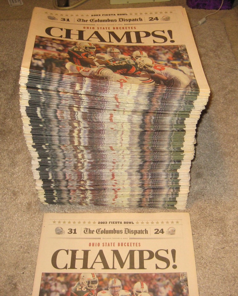 MINT 2002 "THE" OHIO STATE BUCKEYES NATIONAL CHAMPIONS COMMEMORATIVE ...