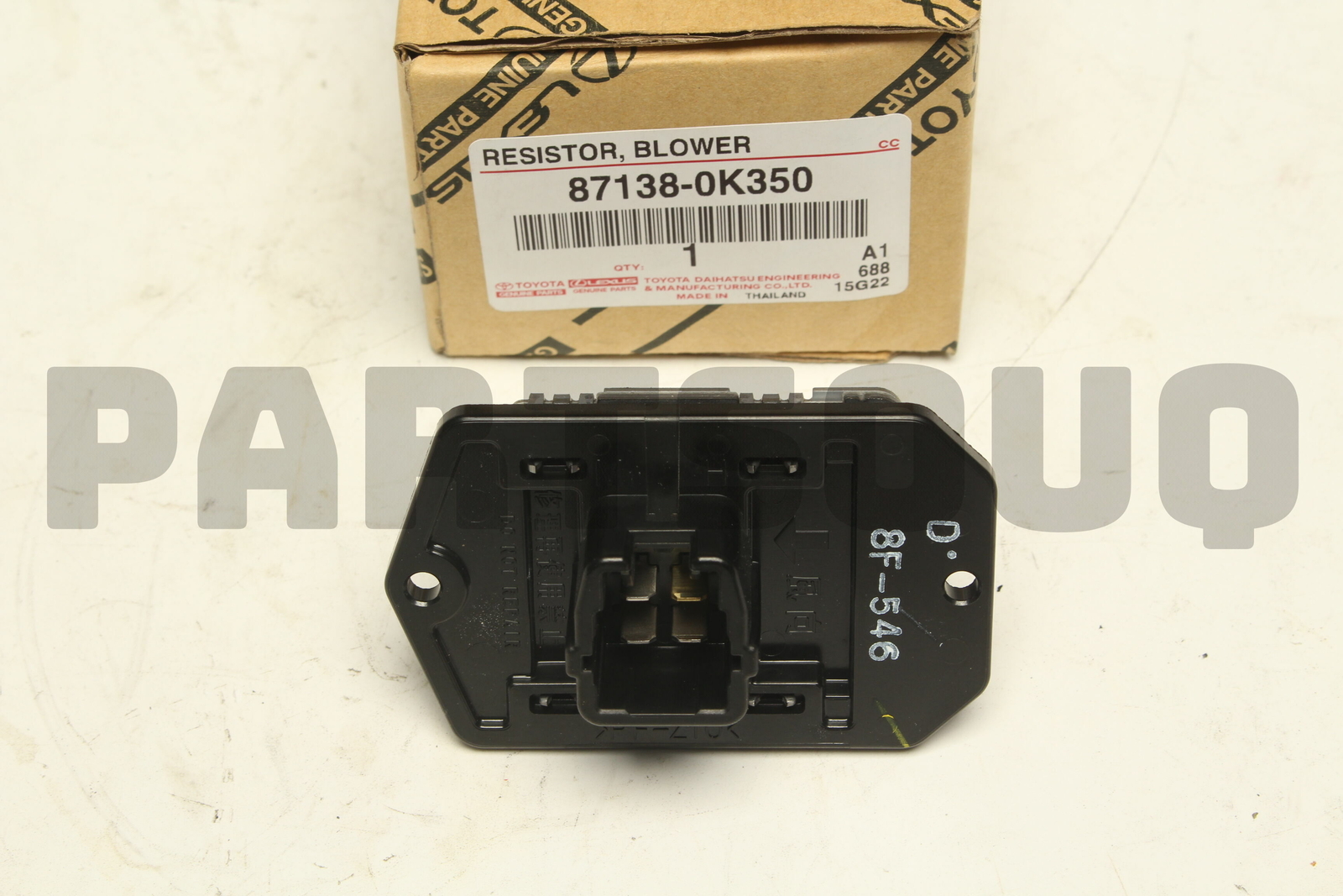 871380K350 Genuine Toyota RESISTOR BLOWER 87138-0K350 | eBay