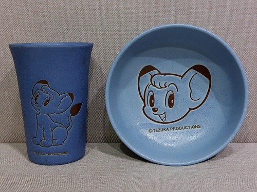 Kimba the White Lion Jungle Emperor Leo Cup H4.4in & Bowl H1.7in ...